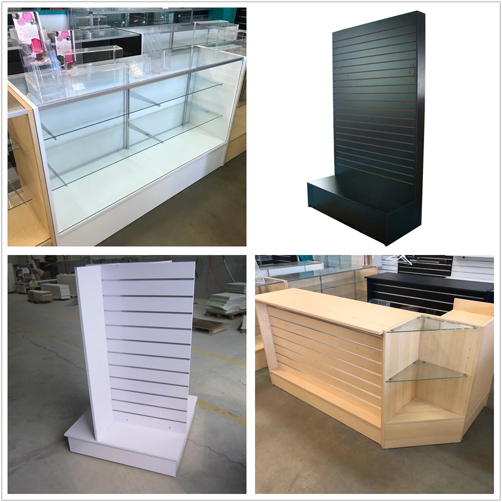 H Shape Gondola - Retail Display with Wheels for Supermarket Slatwall