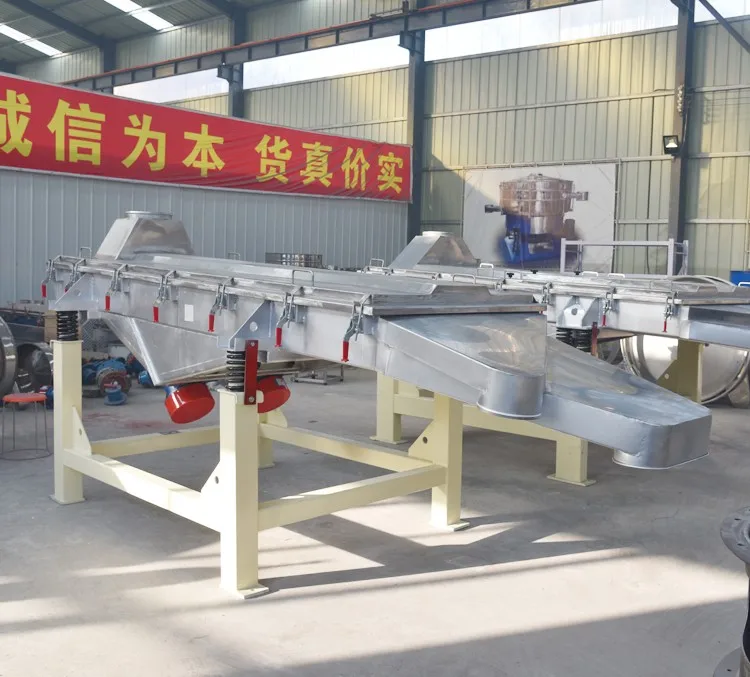 High Purity Quartz Sand Linear Sieving Vibration Sieve/separator ...