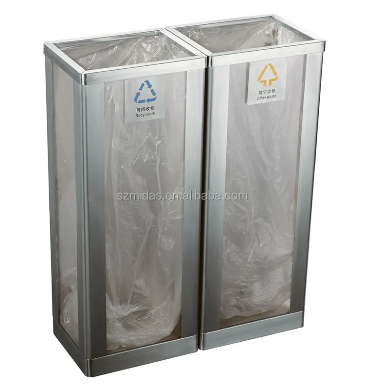 304 Stainless Steel And Acrylic Plastic Bag Handle Holder Transparent ...