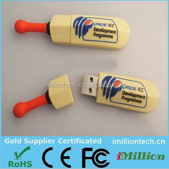 Cricket Bat Shape Usb 2.0 Flash Drive,Pvc New Style Most Popular ...