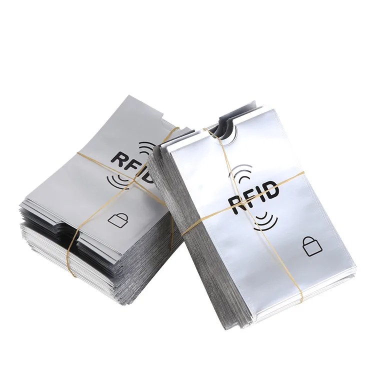Secure Your Cards with RFID Blocking Aluminum Foil Sleeves