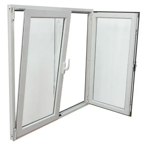 Pvc Swing And Hinged Windows Two Ways Opening Window - Buy Aluminum ...