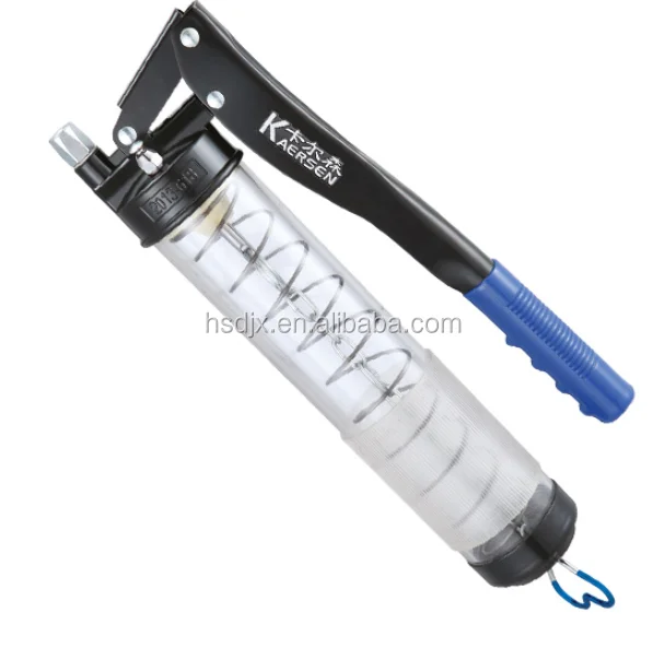 600cc High Pressure Transparent Hand Grease Gun K-168b - Buy Hand ...