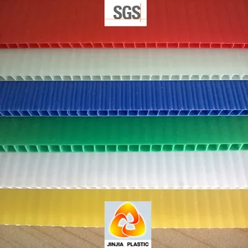 Pp Polypropylene Corrugated Plastic Alveolar Sheet - Buy Plastic ...