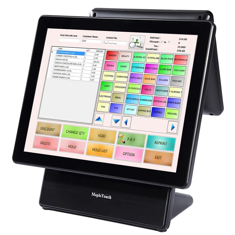 Android Touch Pos All In One Computer For Bill Payment - Buy Pos ...