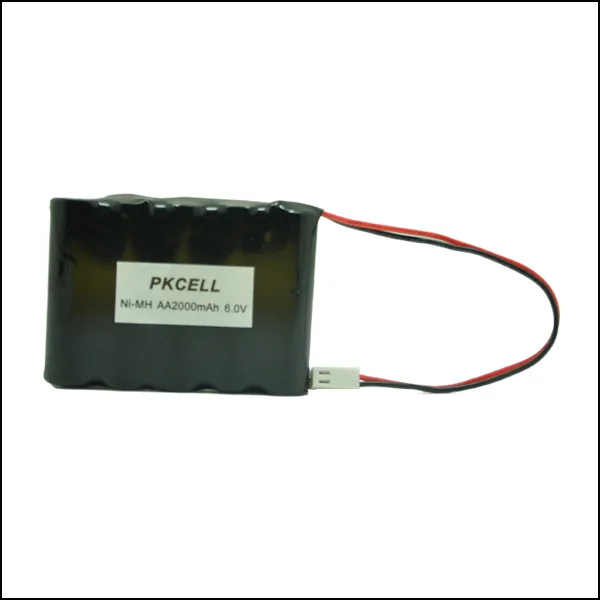 Triangle Shape Ni-Mh 3*AAA 600mah Battery Pack for Emergency Light
