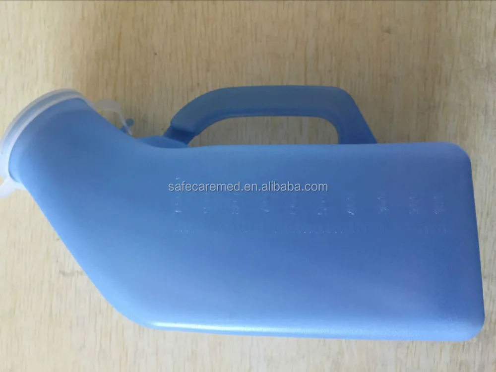 Disposable 1000ml Male Urine Container,1000cc Male Urinal With Lid ...