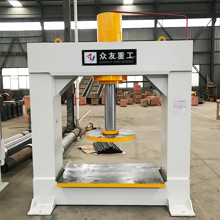 120t/160t/200 Ton Hydraulic Solid Tire Press Machine For Solid Forklift ...