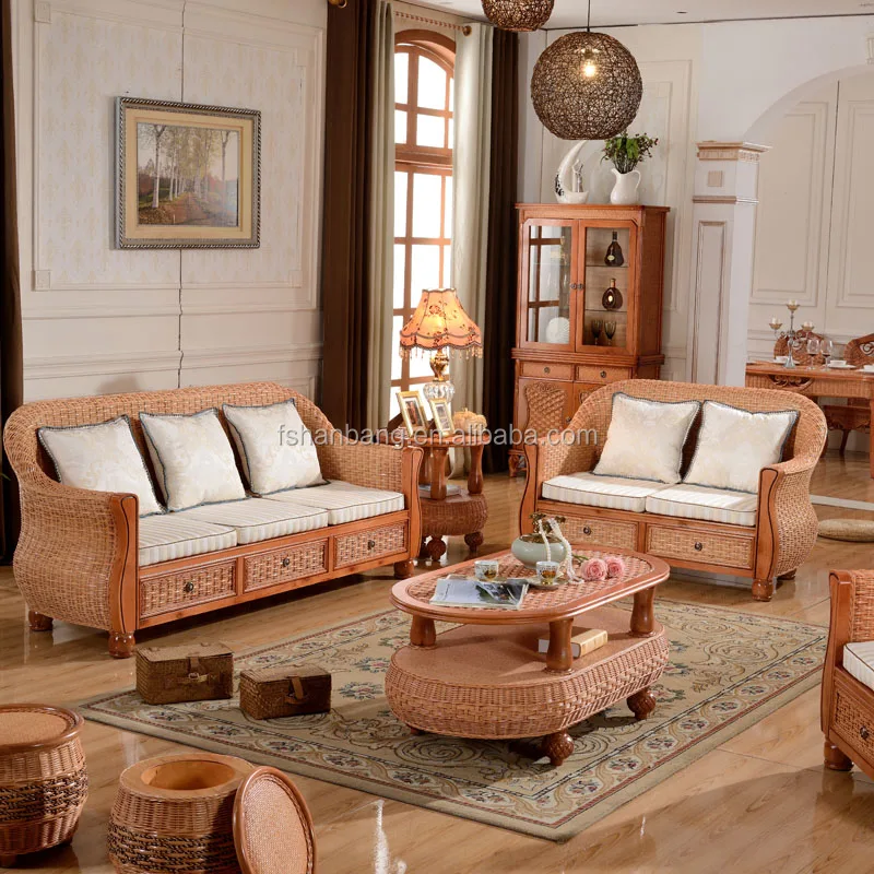 2016 High Quality Indoor 1+2+3 Sofa With Cushion And Armrest Vintage ...