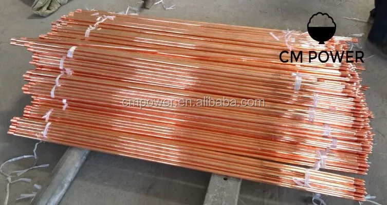 Lightning Rod Low Prices Round 8mm Copper Clad Steel Ground Rod - Buy ...