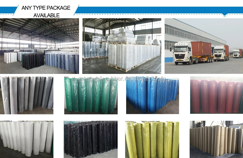Multilayer Insertion NR SBR Sheet Rubber - Greatwall Quality