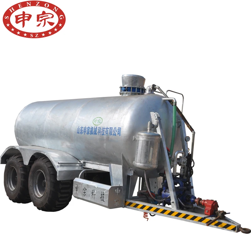 Tractor Semi Trailer 10ton Animal Waste Liquid Transporter Tanker Sales ...
