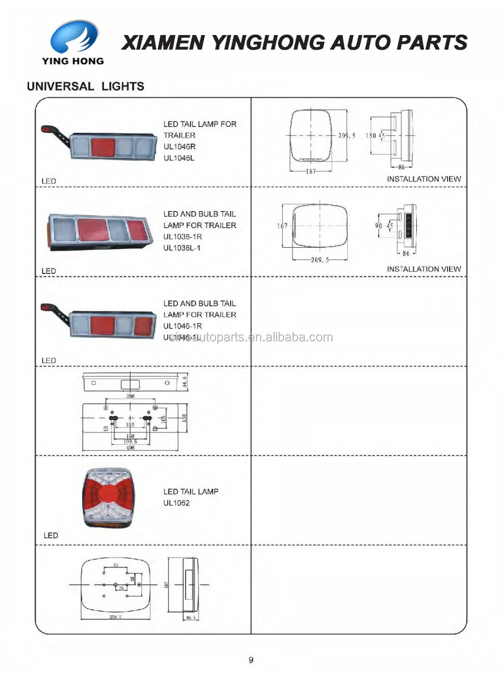 2016 Neueste Led Schwanz Lampe 82483073 82483074 Für Volvo Lkw Led ...