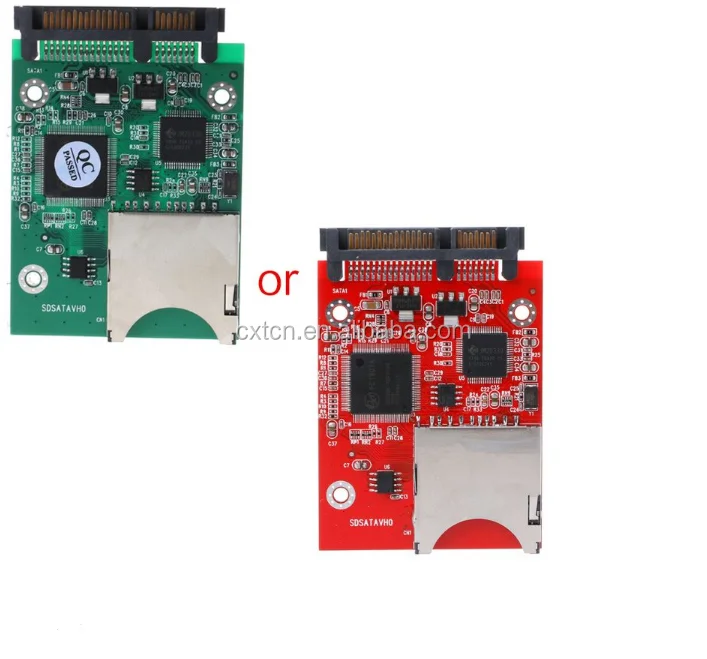 Digital Mmc Sd Sd-hc Secure To Sata Converter Adapter For Windows Linux ...