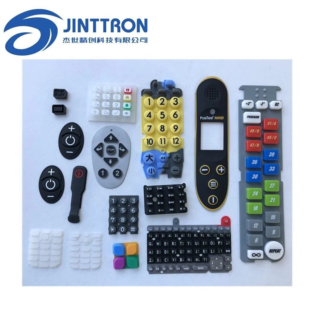 2019 Custom Silicone Push Rubber Button Keypad - Durable & Eco-friendly