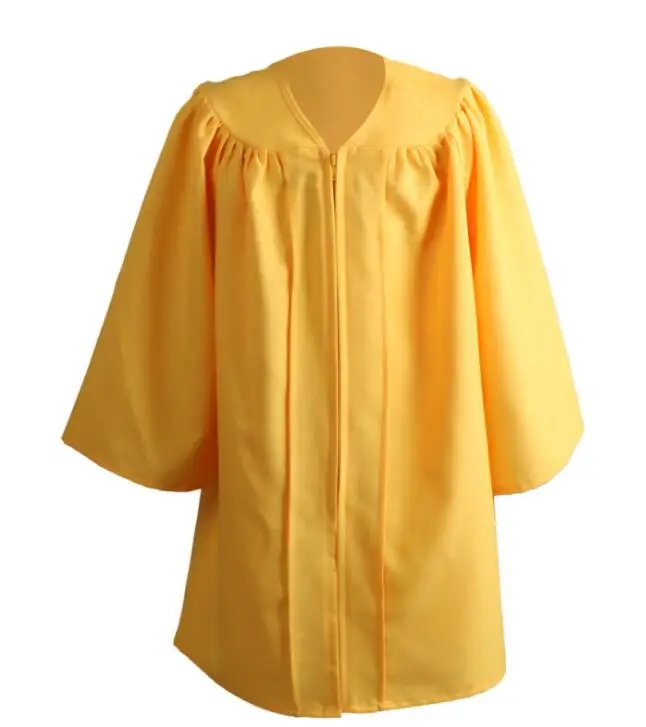 Baby Graduation Cap and Gown - Matte Gold for Kids