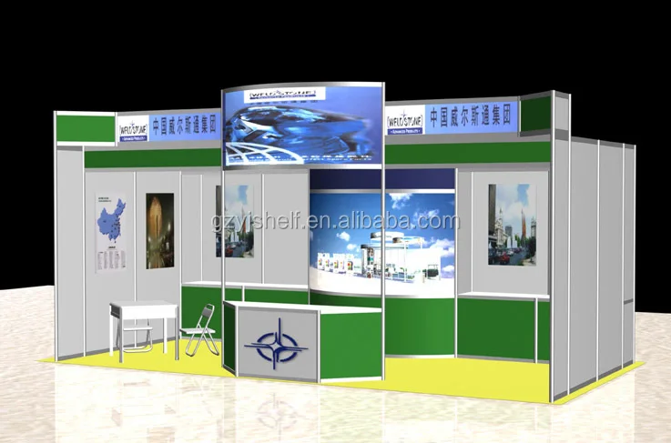 Stable Aluminum Exhibition Booth Design/exhibition Booth Material ...