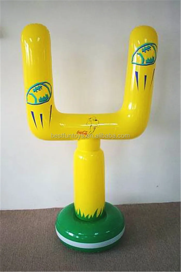Promotional Custom Pvc Inflatable Rugby Goal Post Durable Plastic Cheap ...