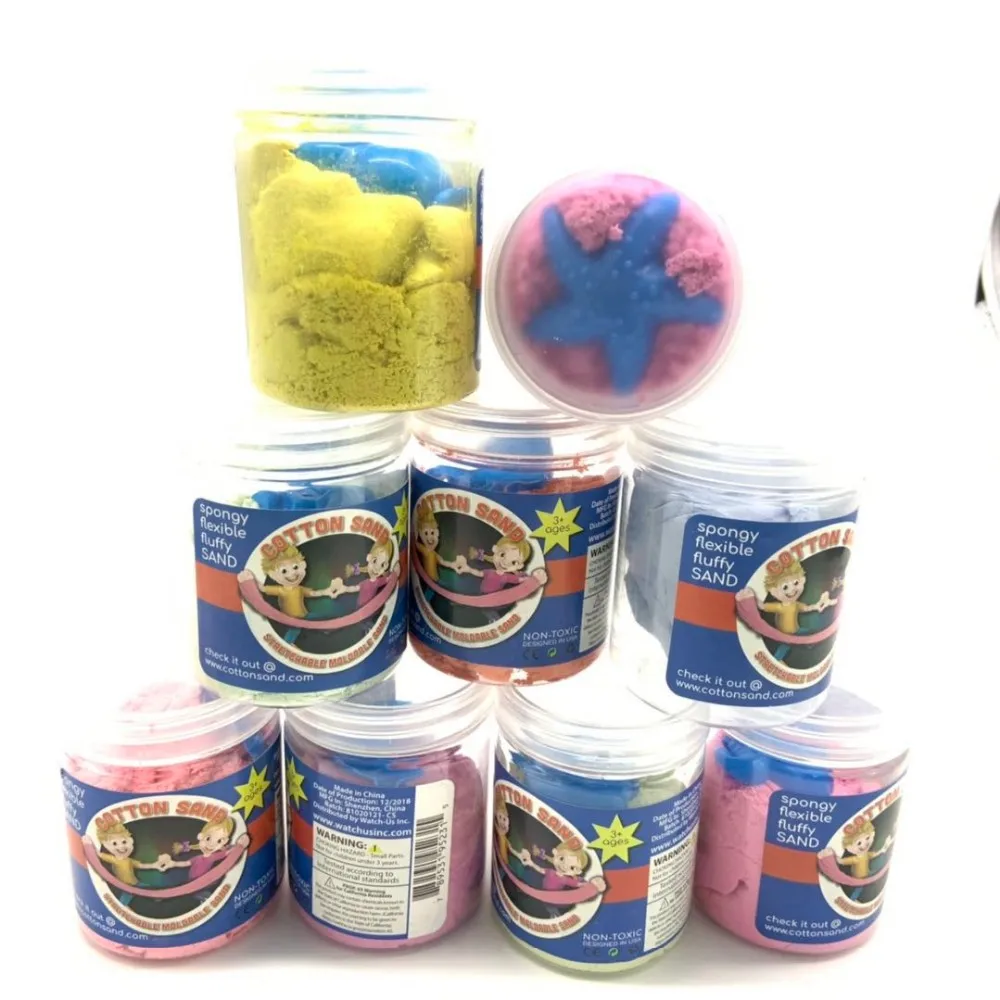 Factory Price Oem Diy Stretchy Super Light Fluffy Cotton Sand Kids Toys ...