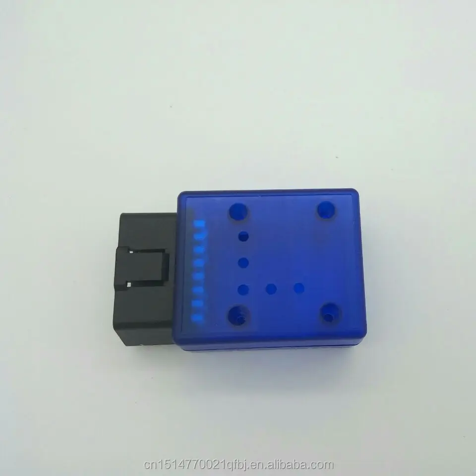 Obd2 Obdii Connector Obd2 Male Connector Plug Socket Obd 2 Blue Cover ...