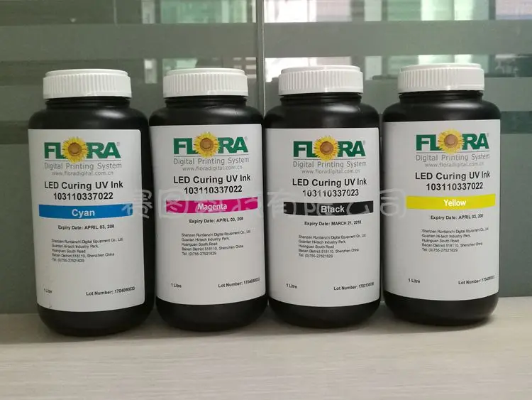 Original Flora Led Uv Ink For Ricoh Gen5 And Konica 1024i Head Flora Uv Ink - Buy Nazdar Uv Ink ...