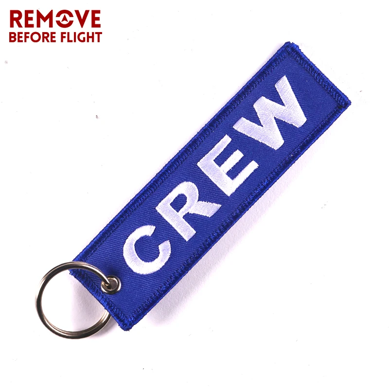 Different Color Airline Pilot Cabin Crew Keychain Aviation Embroidery ...