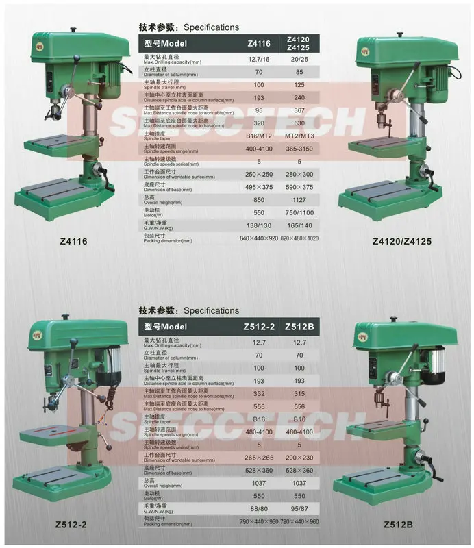 10 In. Bench Table Drilling Machine Zj4116 Mini Drill Press - Buy Hole ...