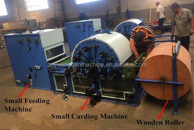 Farm Used Small Carding Machine For Sheep Wool / Mini Combing Machine ...