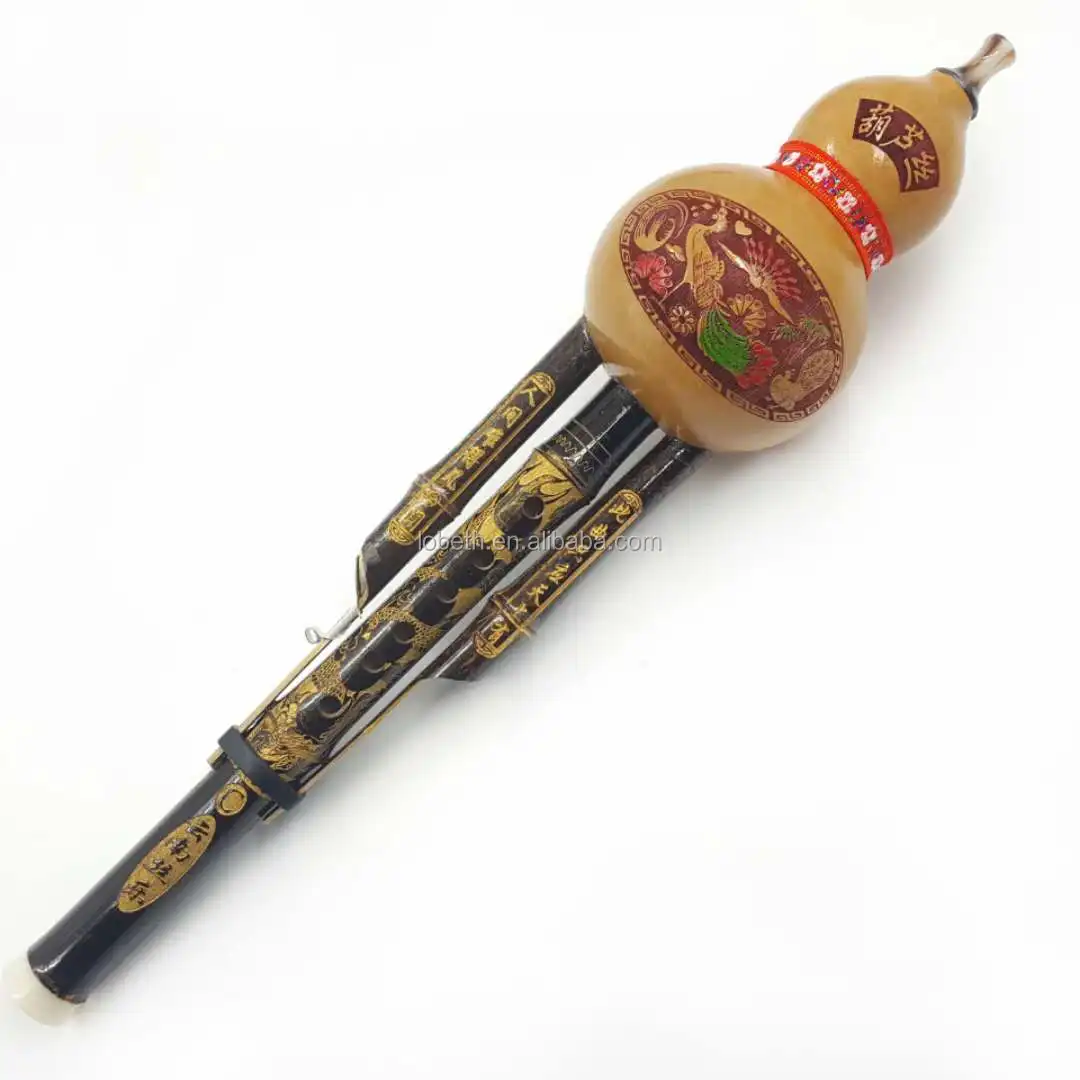 C Key Hulusi Traditional Chinese Classic Flute Gourd Cucurbit Flute ...