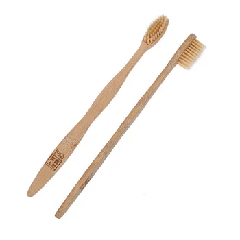 Natural Boar Bristle Bamboo Toothbrush 4 Pack Bamboo Toothbrushes - Buy ...