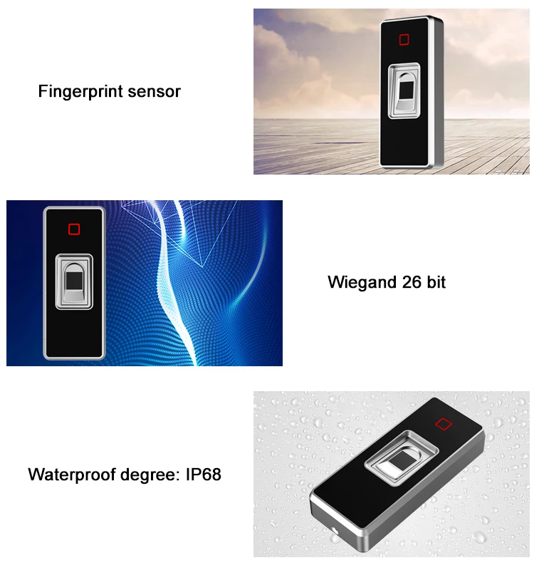 Standalone Fingerprint Access Controller and Reader F6 Semiconductor ...