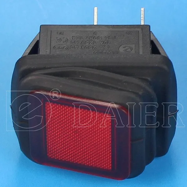 Double Pole 4 Pin On Off Leci Rs601 Rocker Switch - Buy Leci Rs601 ...