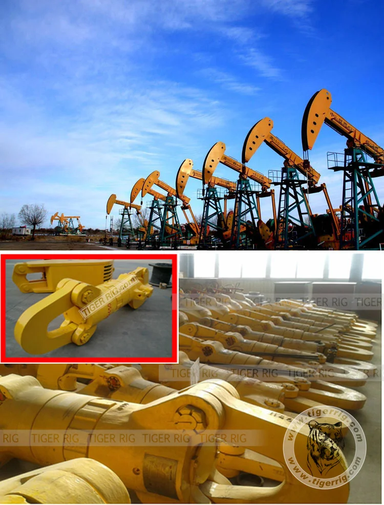 Tiger Rig Crown Block Drilling Swivel Rotary Table Traveling Block Hook ...