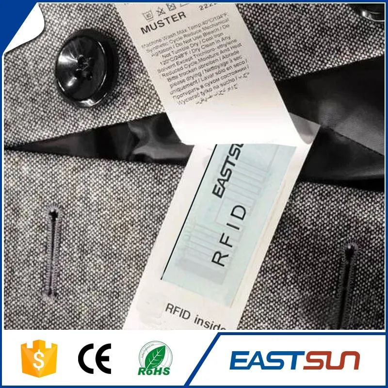 Washable Rfid Tags Security Rfid Clothing Label - Buy Washable Rfid ...