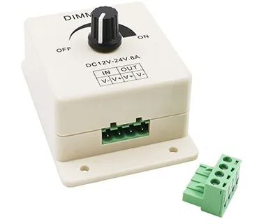 Knob Dimmer Brightness Led Control 1 Channel Controller With Single ...