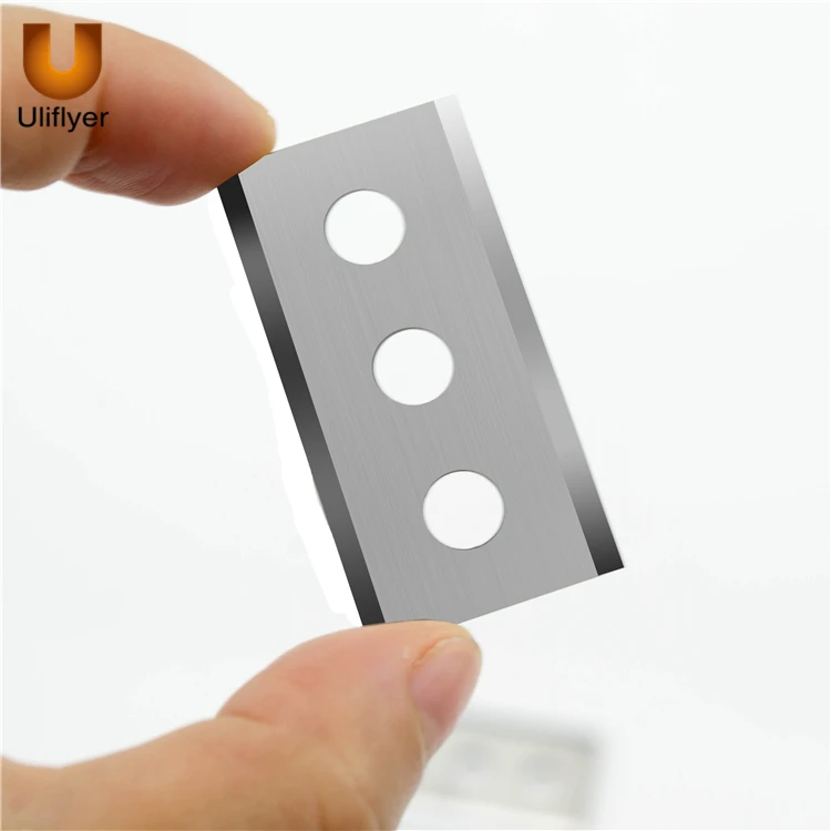 Tungsten Carbide 3 Holes Blade - Quick-Change Safety Razor