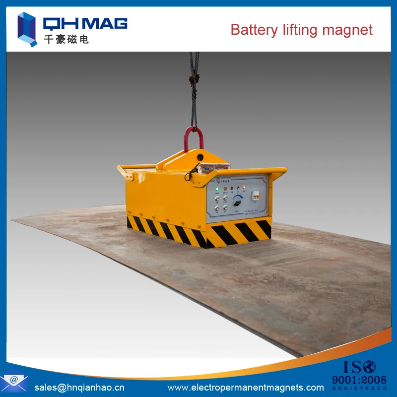 Battery Neodymium Magnetic Lifter for Steel Handling