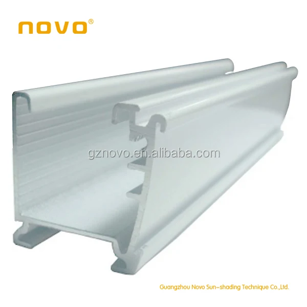 Folding 25mm Venetian Blind Head Rail For Window Blinds With Remote ...