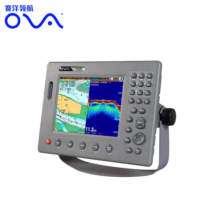 8" Chart Plotter Sonar Gps Compass Multifunction Navigator - Buy Gps ...