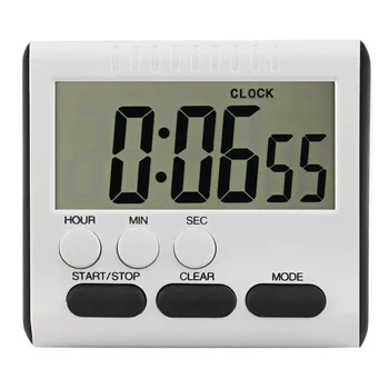 Very Loud Alarm Large Digital Countdown Timer 24 Hours Countdown Clocks ...