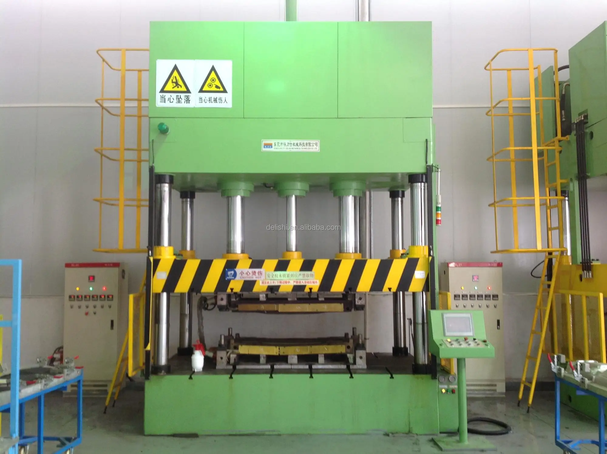 Cnc Hydraulic Stamping Press Machine 100 Ton - Buy Stamping Press ...