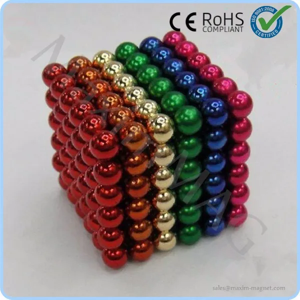 Colorful Neodymium Magnetic Cubes Magnet Sphere - Buy Magnetic Cubes ...