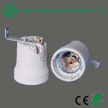 Ceramic Lamp Holder E27 Screw Shell Electrical Outdoor Lampholder - Buy ...