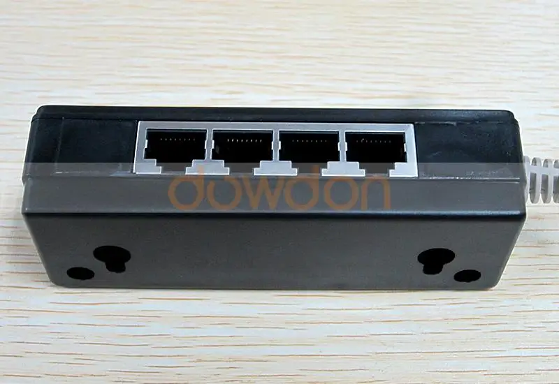 4 Ports RJ45 Splitter Ethernet Coupler Connector - Coupleur Ethernet