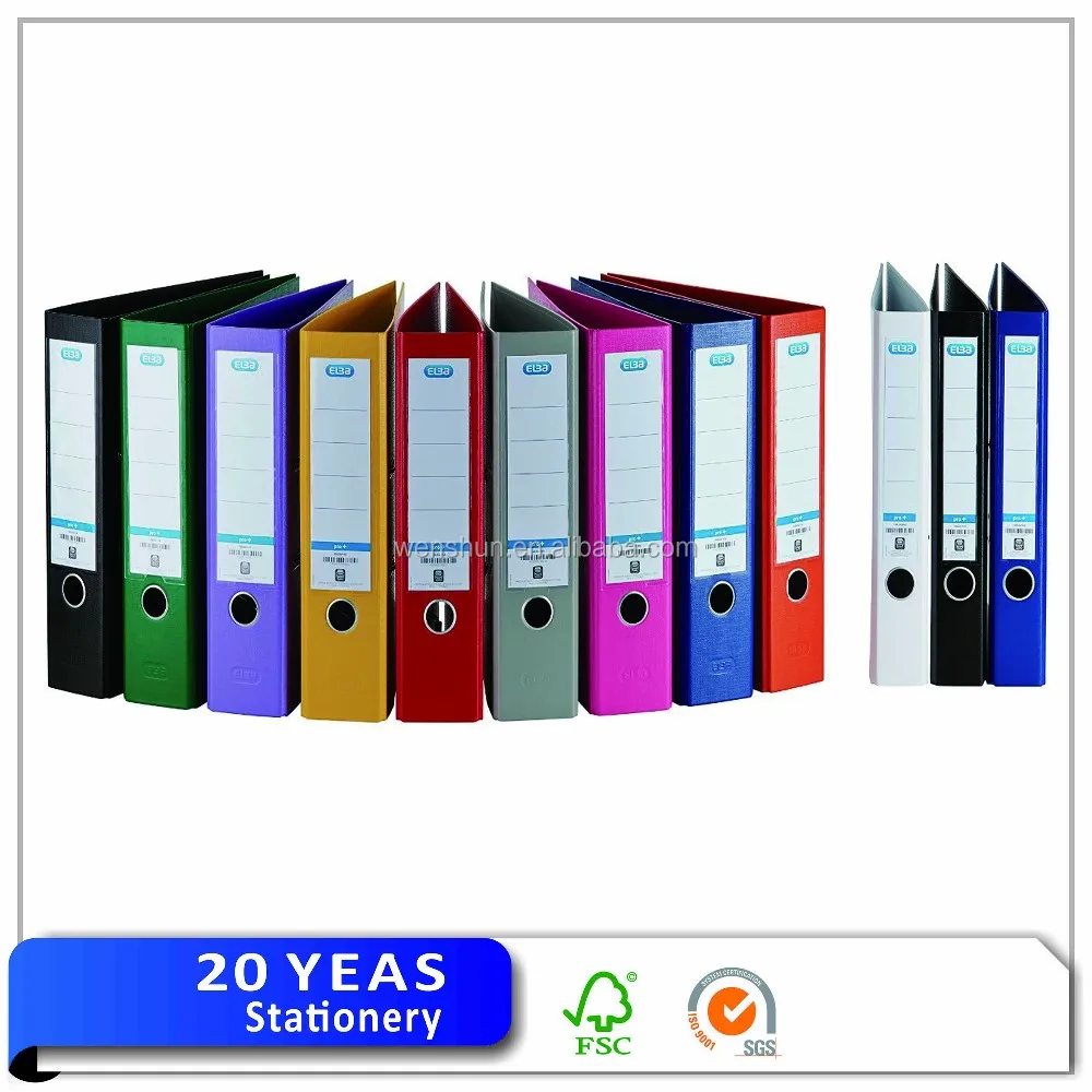 Factory Supply Colorful Pvc Lever Arch File/a4 Lever Arch Binder - Buy ...