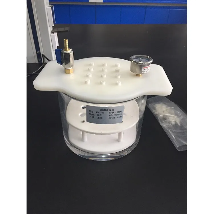24 Hole Solid Liquid Extraction Equipment - TOPTION Spe Vacuum Manifold