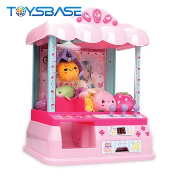 Battery Operated Doll Machine Toy Mini Doll Catching Machine Plastic ...