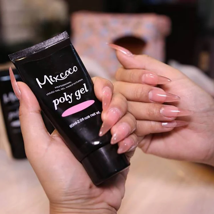 30g/60g Mixcoco Private Label Acrylic Polygel For Nail Extensions Poly ...