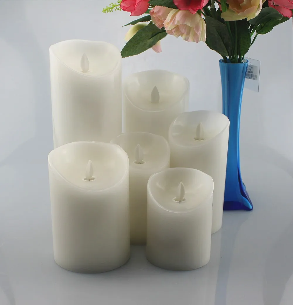 Luxury Scented Candle Flameless Candle Light Led Rocking Simulation Of ...