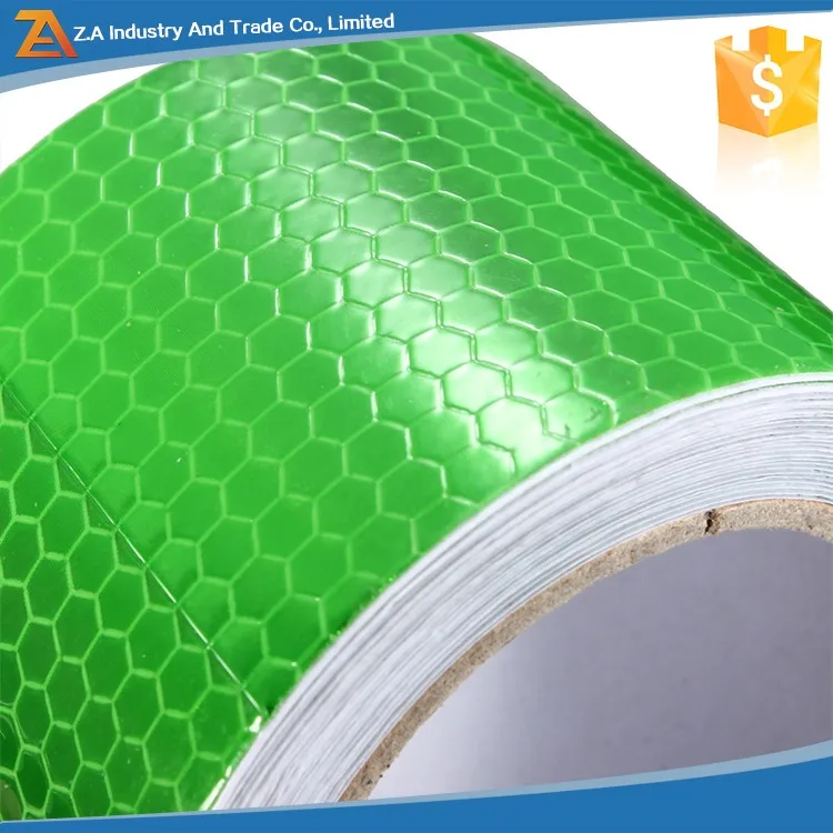 Pvc Clear Bright Honeycomb High Visibility Colorful Reflective Sticker ...